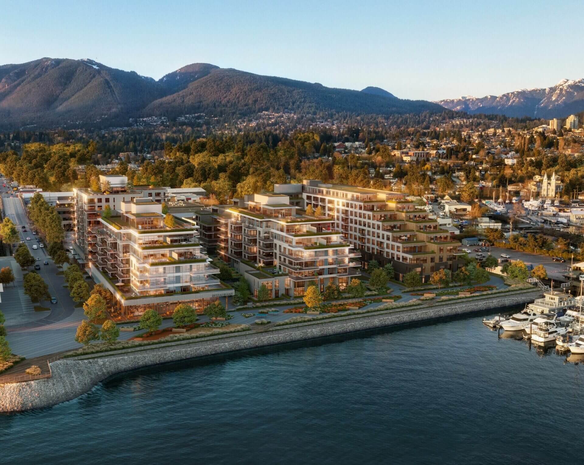 Bosa Construction | North Harbour | Mixed-Use Development